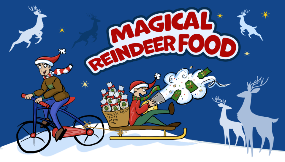 Magic Reindeer Food For Santa's Reindeer - Make at Home
