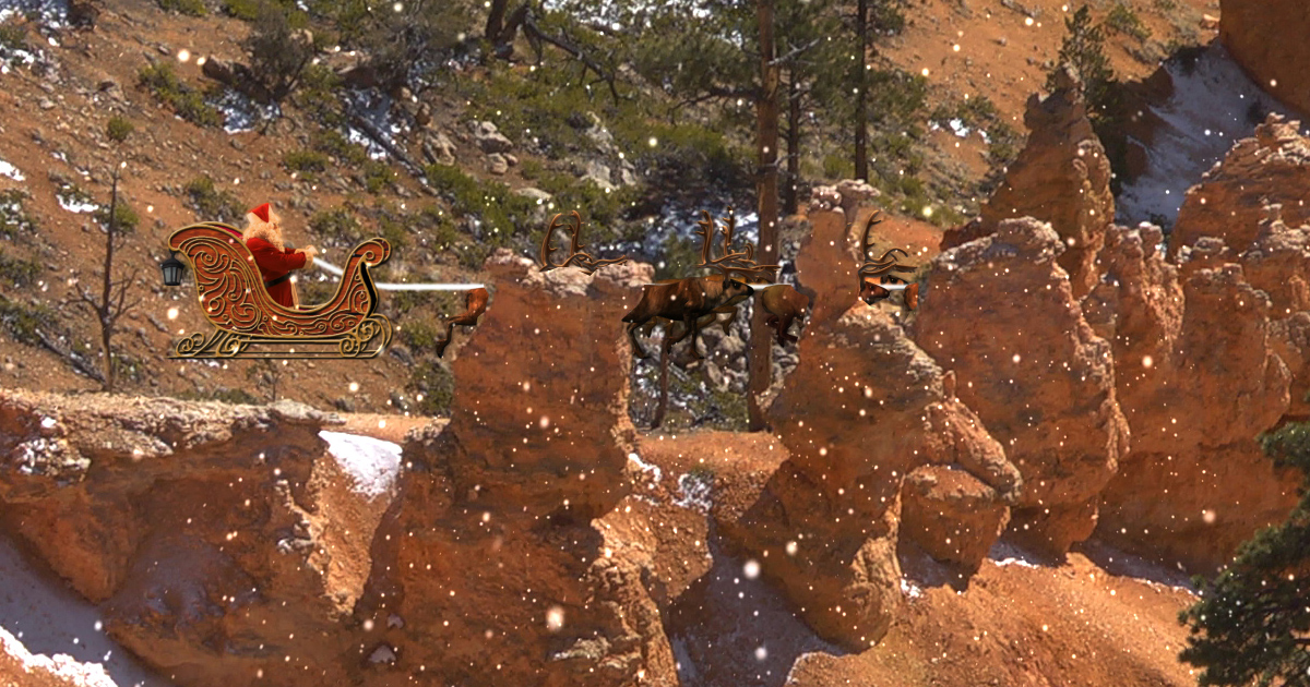 Bryce Canyon, Utah - Santa Claus Tracker with I Spot Santa's Videos and ...