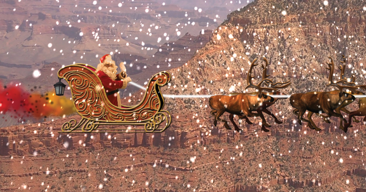 Grand Canyon, Arizona - Santa Claus Tracker with I Spot Santa's Videos ...
