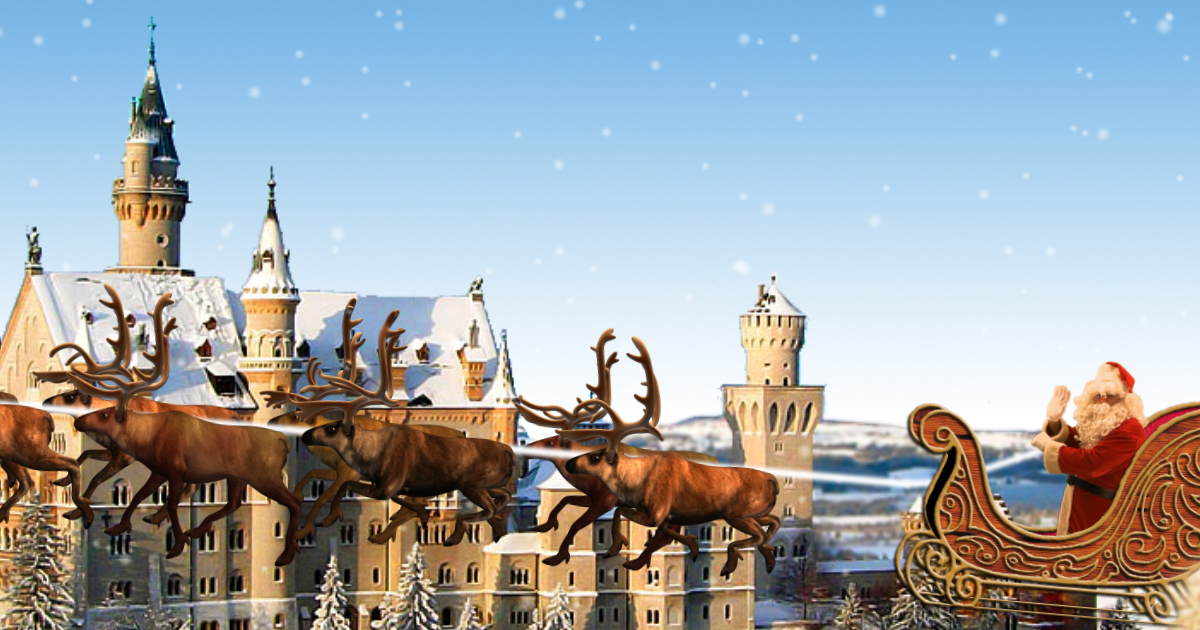 Christmas in Germany - Traditions and Video of Santa Flying