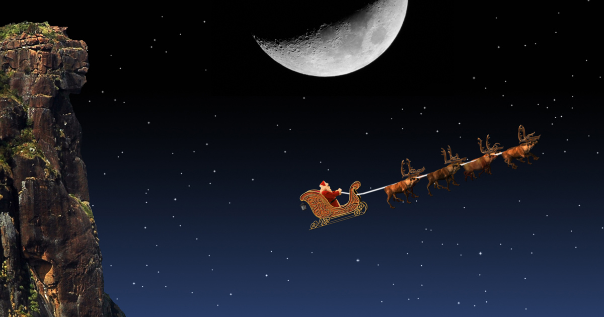 New Guinea, Australia - Santa Claus Tracker with I Spot Santa's Videos ...